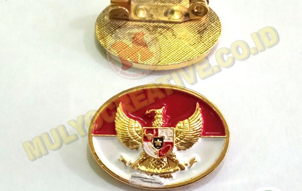 Jual dan Terima Pesan Pin Garuda Merah Putih Bulat untuk Paskibra ...