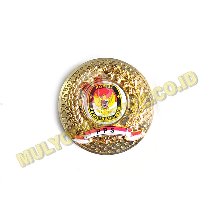 Lencana Pin Panitia Pemilihan Pin Bros KPU Model Bulat Murah – pesan ...