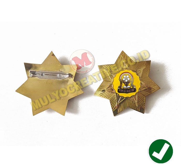 Lencana Pin Bintang Pengurus OSIS Sekolah Bahan Logam Murah | pesan ...