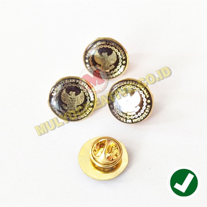 Logo Baru Lencana Pin Kementerian Pertahanan Bulat – Kemenhan – pesan ...