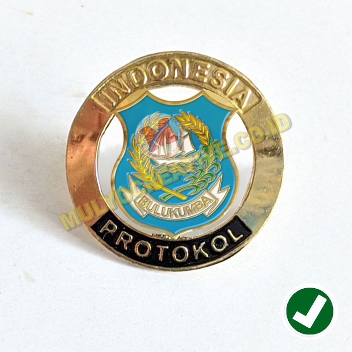 Order Pin Logo Daerah Protokol Pin Protokol Kabupaten Bulukamba – pesan ...