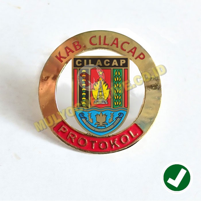 Jual Lencana Protokol Daerah Pin Protokol Kabupaten Cilacap – pesan ...