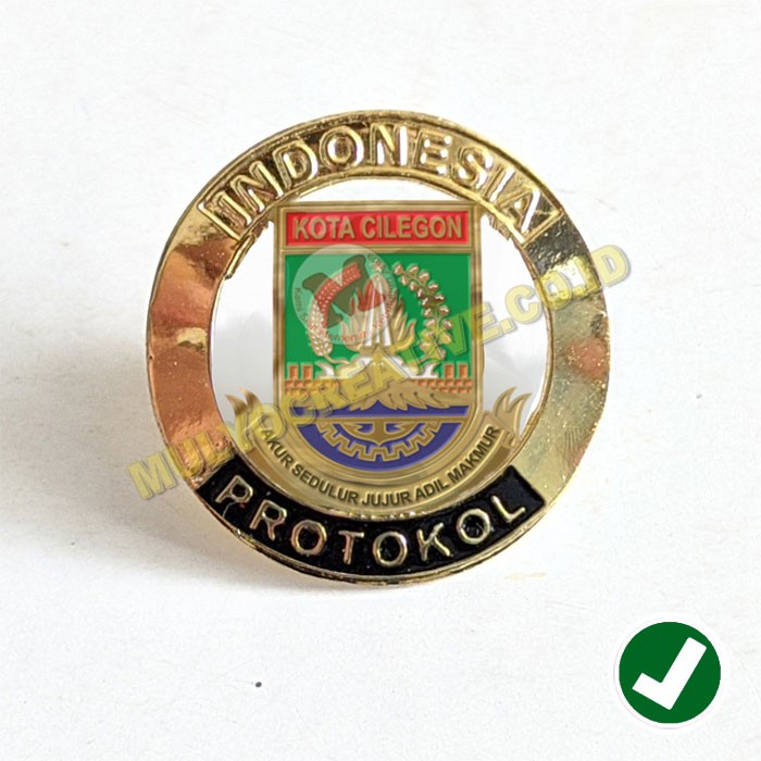 Order Pin Logo Daerah Protokol Pin Protokol Kabupaten Cilegon – pesan ...