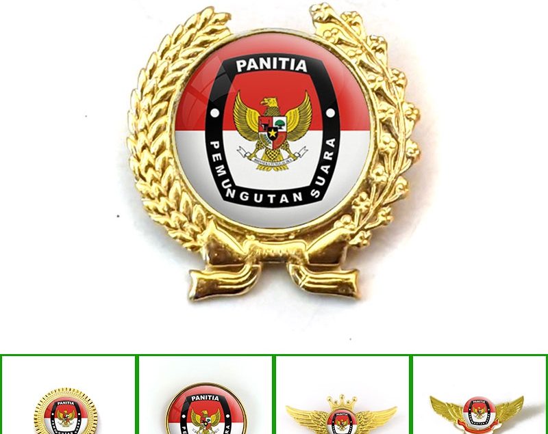 Order Pin PPS KPU Wing Bros Logo Panitia Pemungutan Suara – pesan name ...