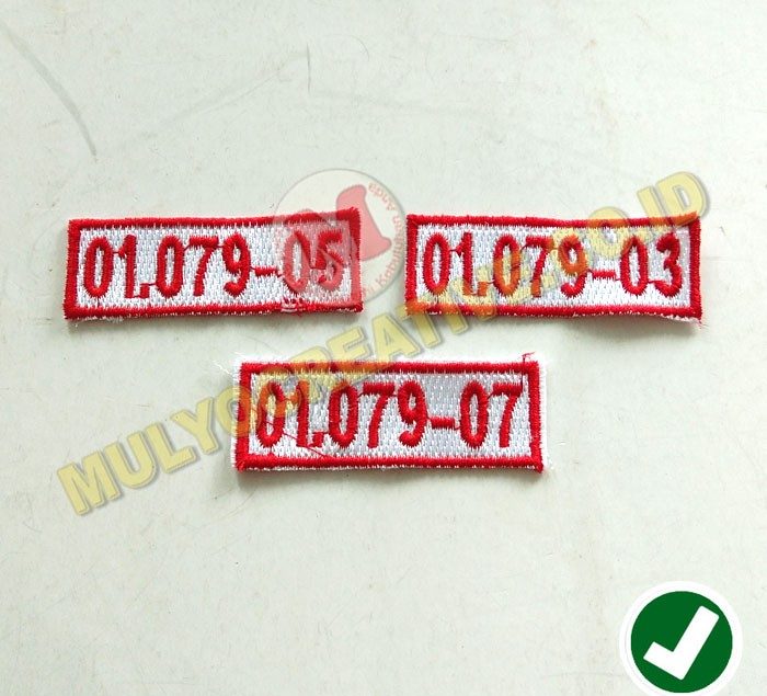 Beli Bordir Gudep Sekolah Murah Atribut Pramuka – Bordir Nomer Regu ...