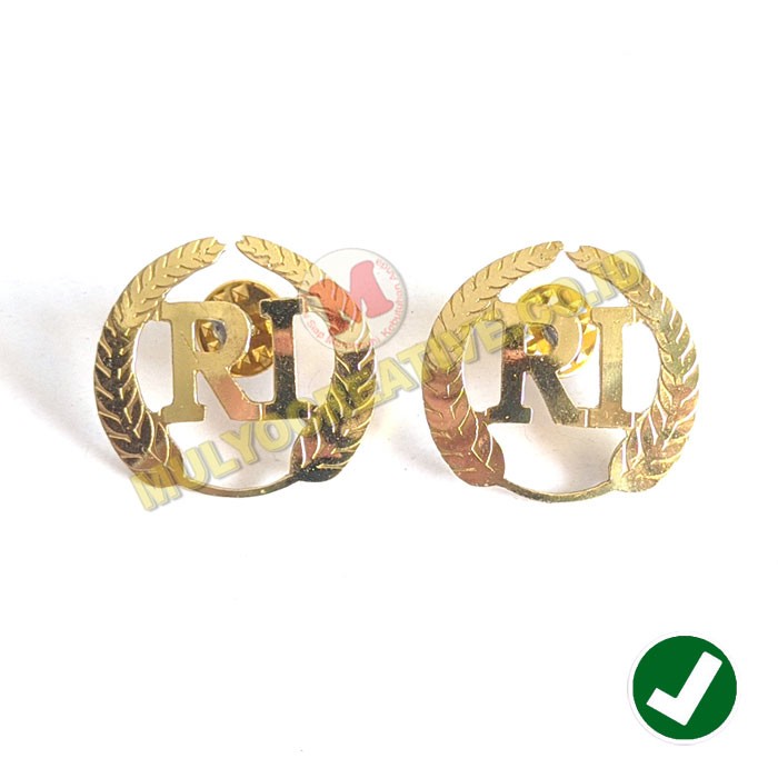 Jual Murah Logam Kuningan – Pin Bross RI – pesan name tag lencana pin ...