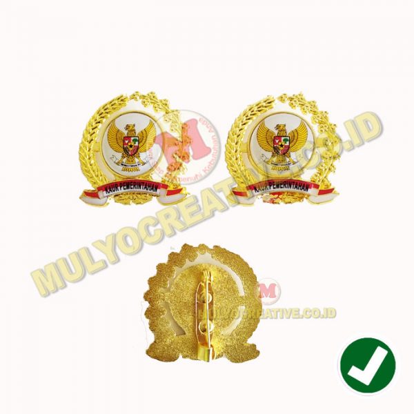 Bros Perangkat Desa Kaur Pemerintahan Pin Atribut Kerja – pesan name ...