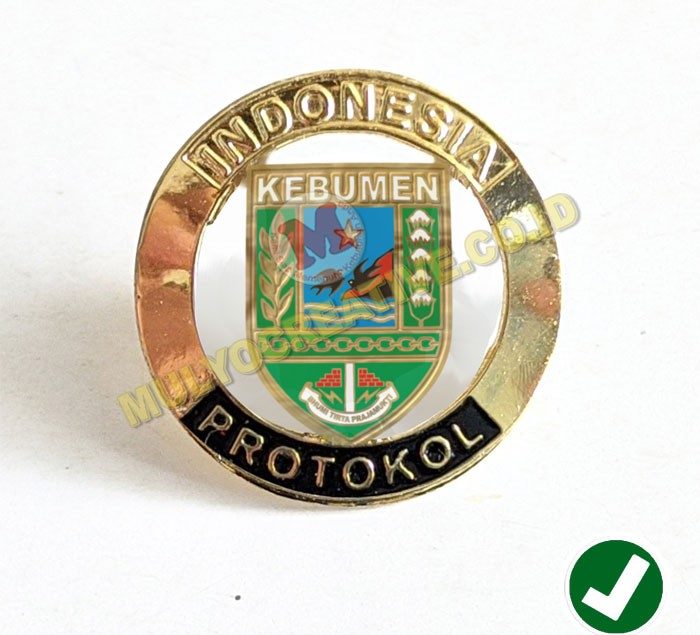 Pesan Pin Logo Daerah Protokol Pin Protokol Kabupaten Kebumen – pesan ...