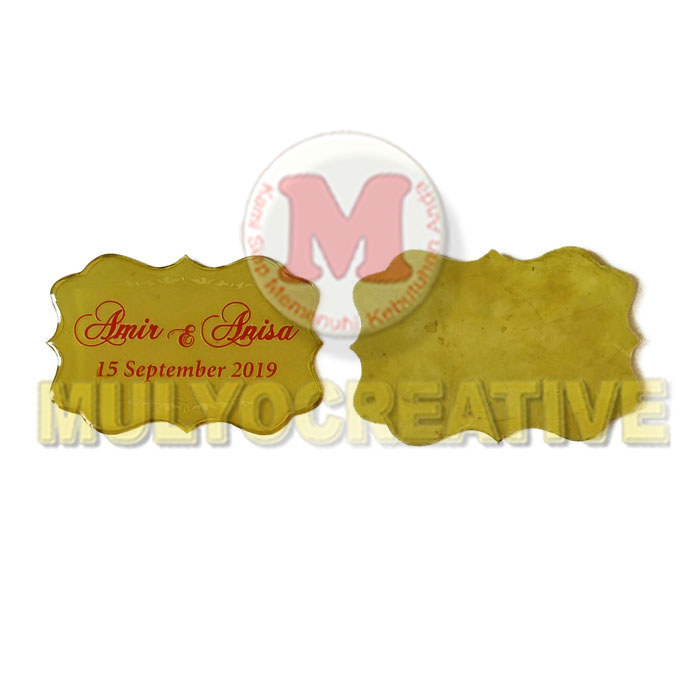 Terima Pesan Label Plat Wedding – Plat Label Hantaran Pernikahan Harga ...