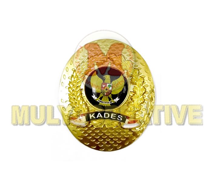 Jualan Pin Magnetik Lencana Pangkat Kades Bahan Logam Kuningan – pesan ...