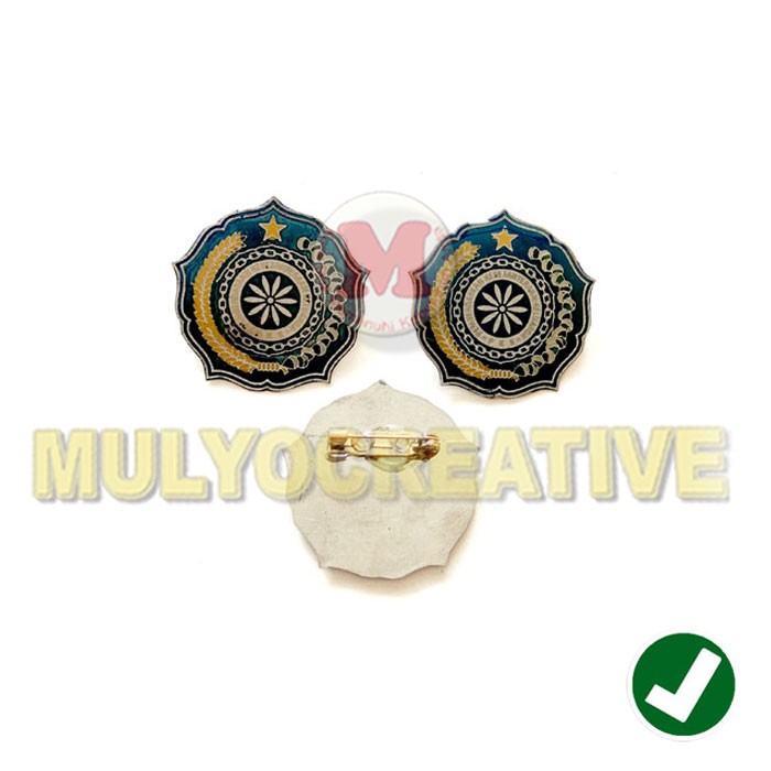 Harga Lencana Pin Logo PKK Harga Termurah – pesan name tag lencana pin ...