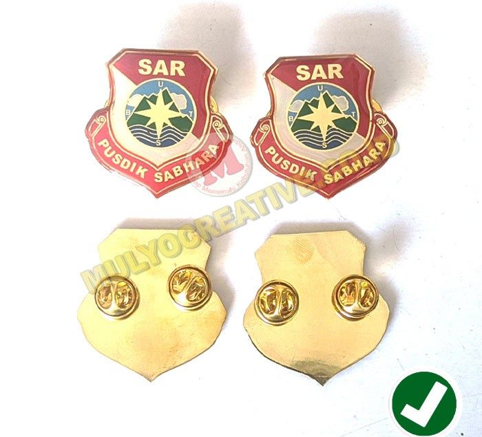 Beli Brevet Pin Logo SAR Pusdik Sabhara – pesan name tag lencana pin ...