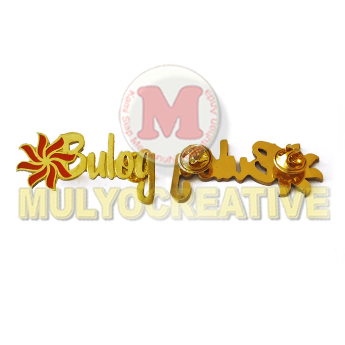 Buat Merchandise Promosi Unik – Pin Logo Bulog Bahan Logam Kuningan ...