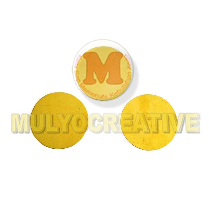 Jual Plat Kuningan Potong Bulat 0.5mm – pesan name tag lencana pin ...