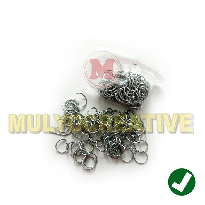 Jual Murah Ring Pengait Bahan Logam Stainless – pesan name tag lencana ...
