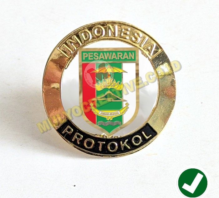 Order Pin Logo Daerah Protokol Pin Protokol Kabupaten Pesawaran – pesan ...