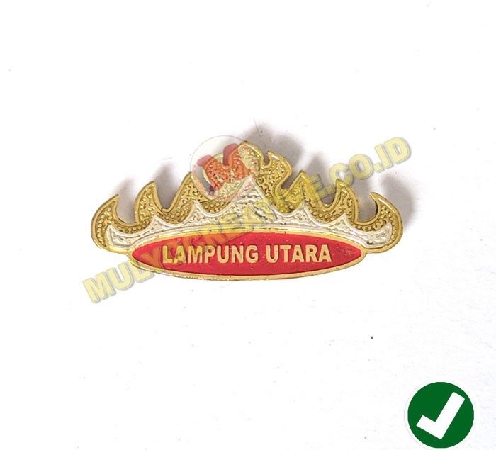 Jual Pin Bros Siger Lampung – Lencana Siger Lampung Utara Bahan Logam ...