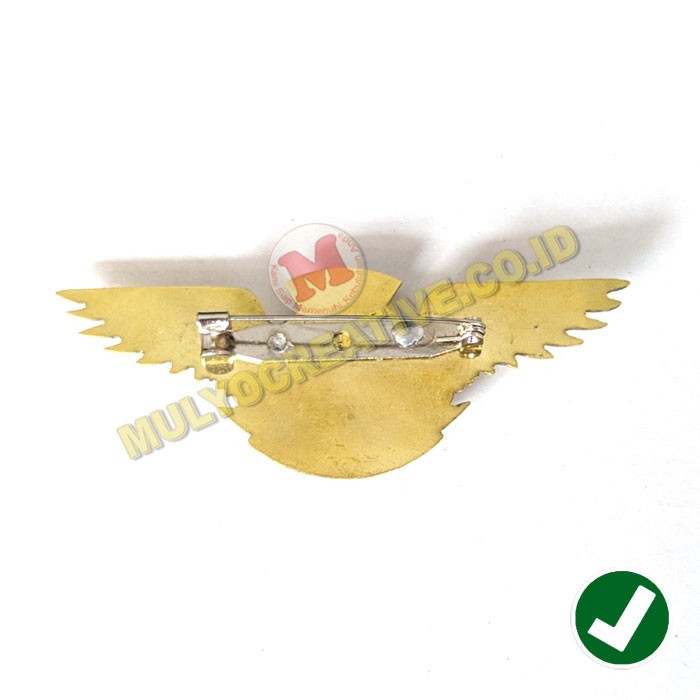 Pesan Pin Wing Murah – Custom Wing Logo RAPI Bahan Logam – pesan name ...