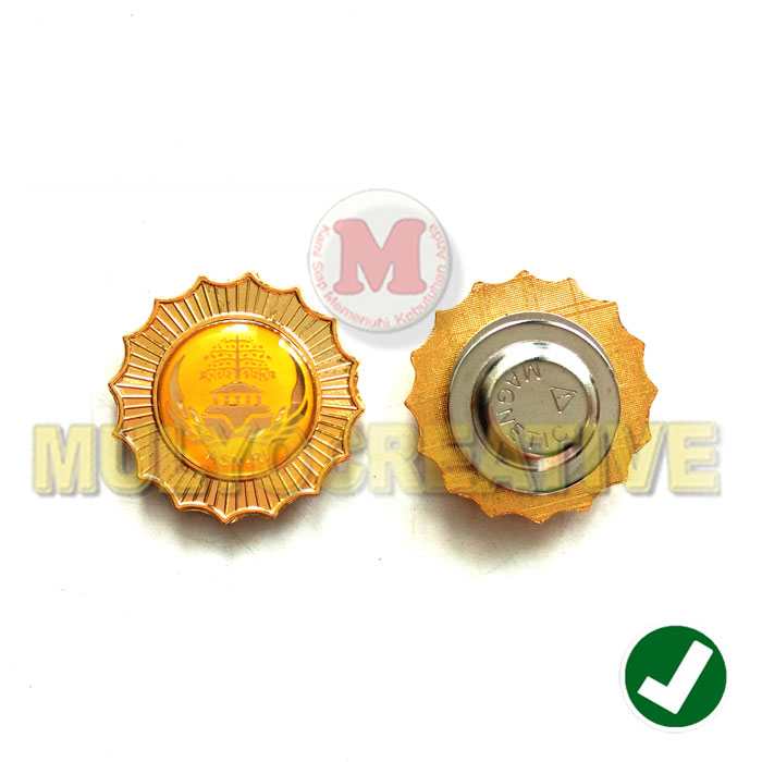 Jual Pin Magnetik Golongan ASN Korpri – pesan name tag lencana pin ...