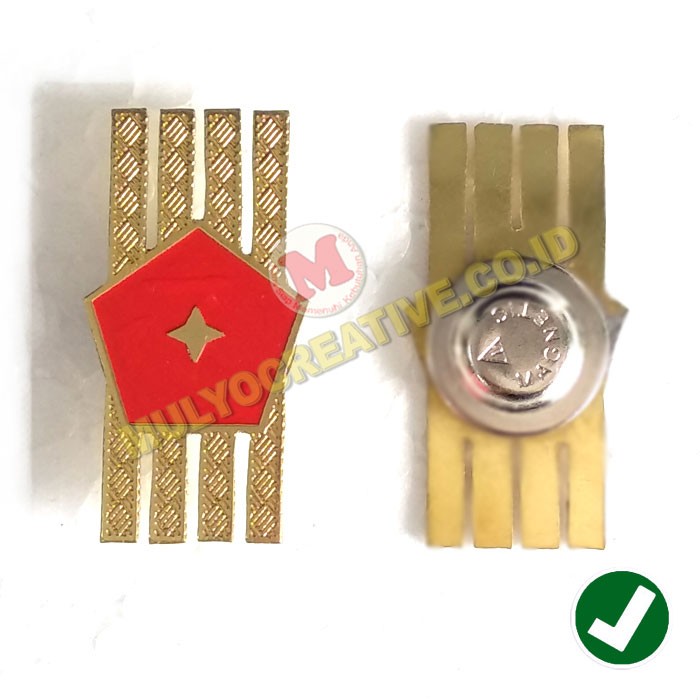 Jual Pin Kerah Monogram Tanda Pangkat Pegawai Kementerian Pertahanan ...