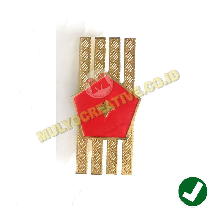 Jual Pin Kerah Monogram Tanda Pangkat Pegawai Kementerian Pertahanan ...