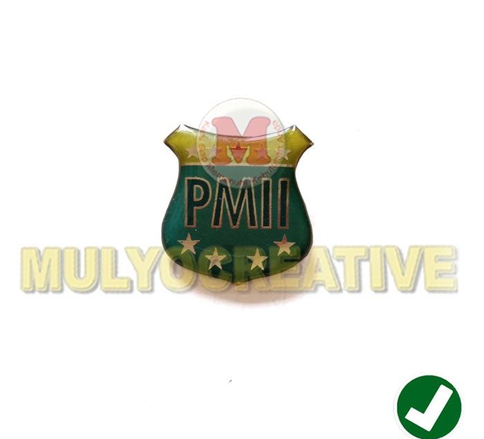 Beli Pin Lencana Logo PMII Harga Murah – pesan name tag lencana pin ...