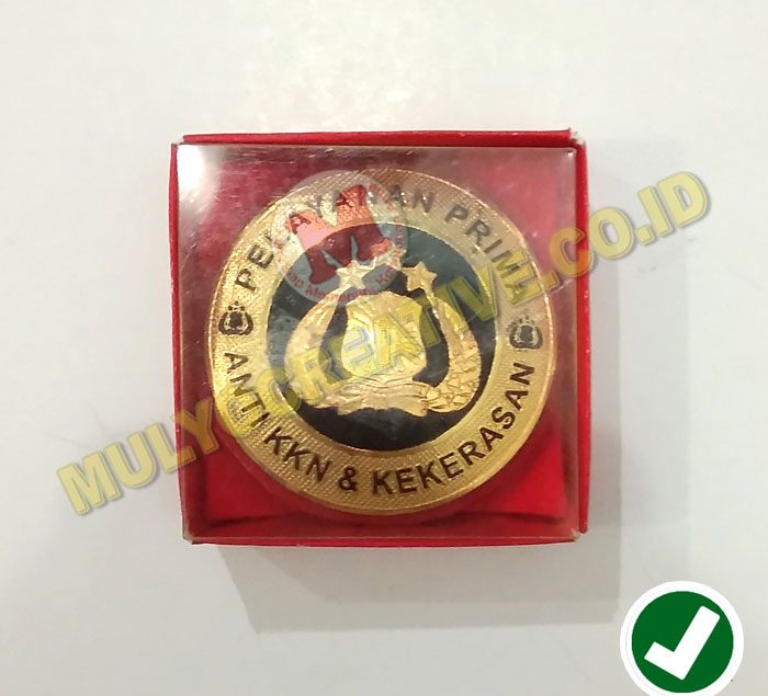 Jual & Sedia Lencana Pelayanan Prima POLRI – Pin Lencana POLRI Anti ...