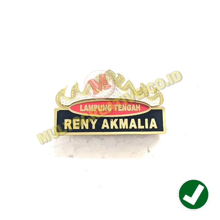 Terbaru 2022 – Papan Nama Dada Siger Lampung – Nametag Siger Lampung ...