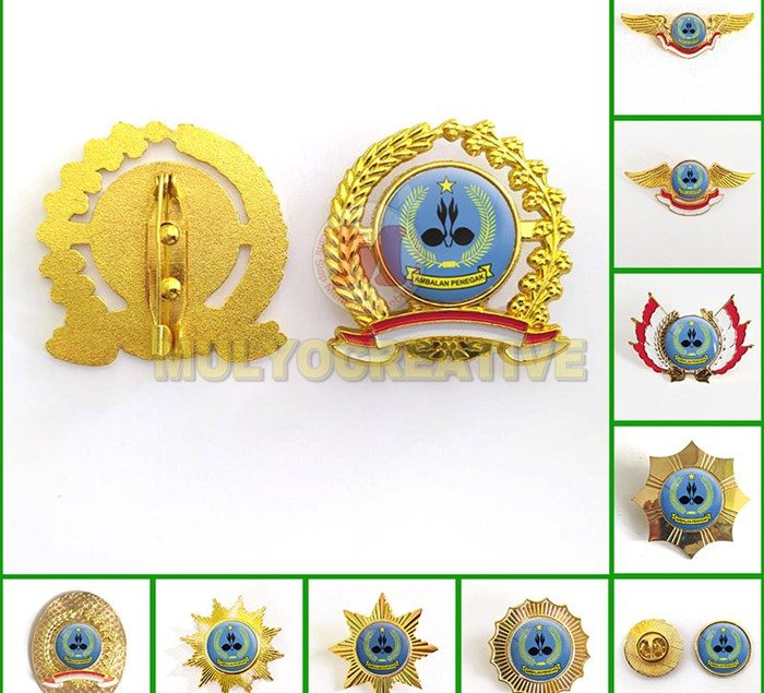 Pesan Pin Pramuka Ambalan Penegak Bros Logo Ambalan Penegak Wing Tiska ...