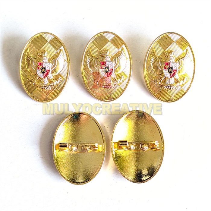 Jual Pin Garuda Oval Bros Garuda Model Oval Peniti Magnet – pesan name ...