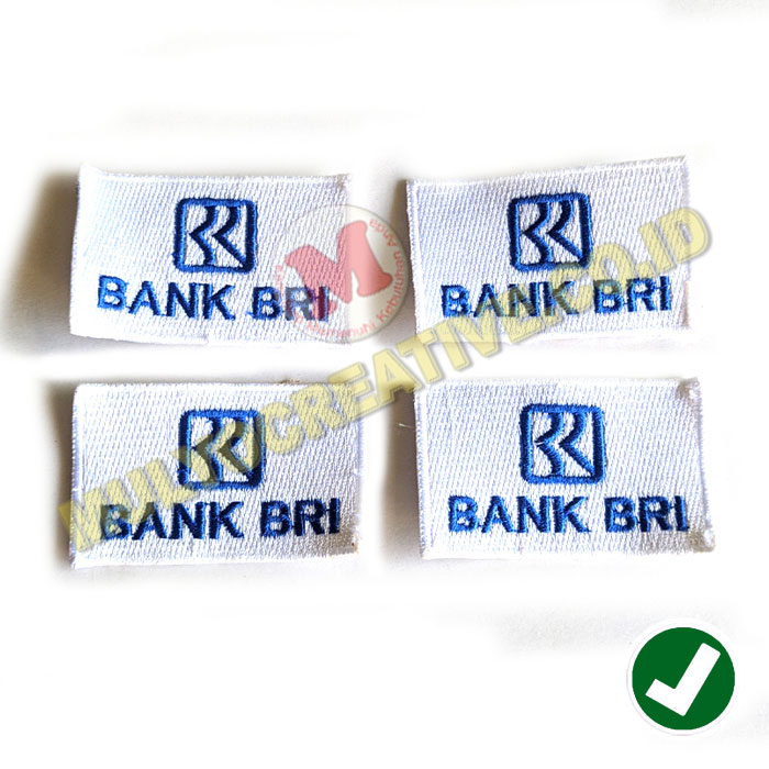 Bordir Bank BRI Bordir Komputer Rapi Bordir Atribut Kerja Bank BRI ...