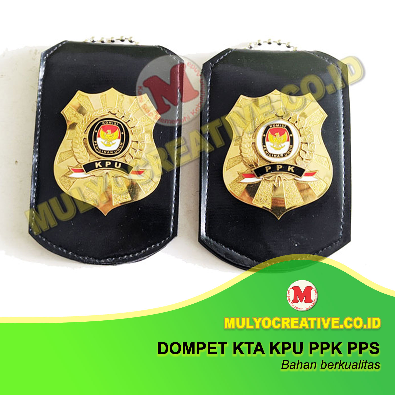 PERLENGKAPAN BAWASLU KPU PIN BROS BORDIR PPK PPS – pesan name tag ...