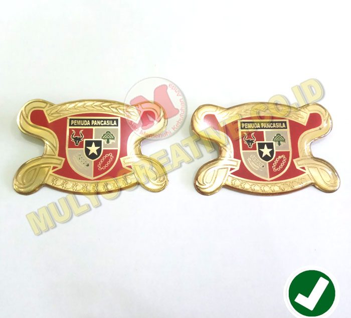 Jual Emblem Baret Pemuda Pancasila Harga Murah | pesan name tag lencana ...