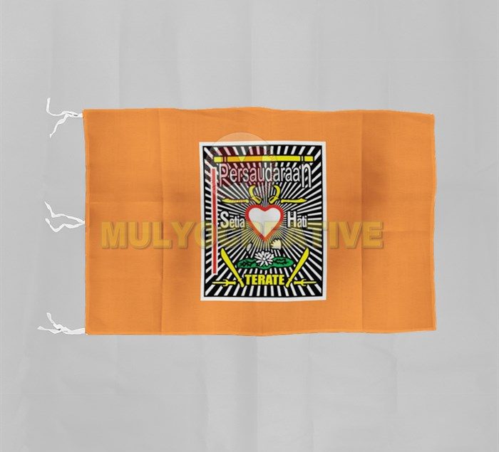 Jual Bendera Halus Logo Persaudaraan Setia Hati Terate Latar Orange ...