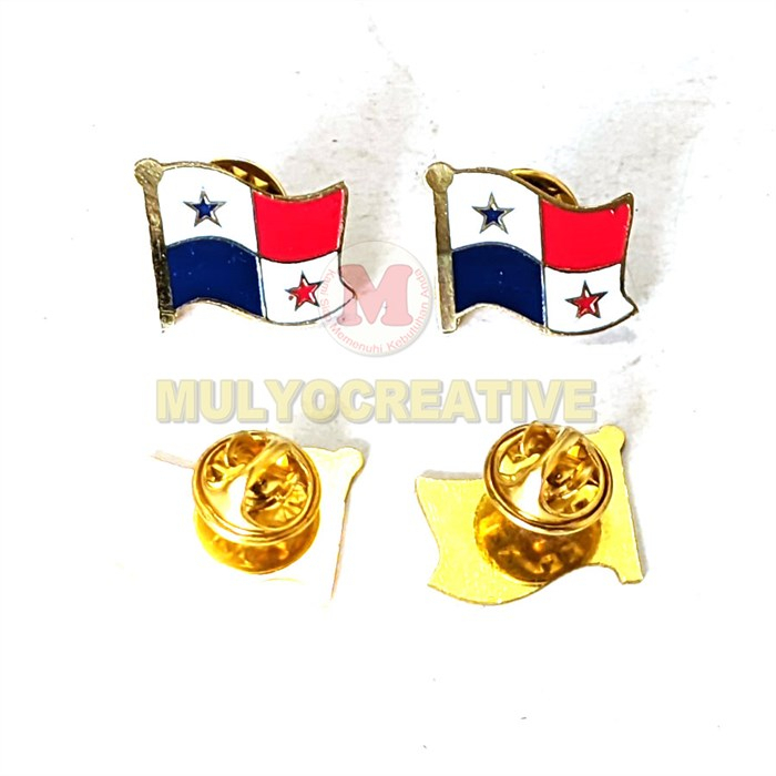 Order Pin Flag Panama Pin Bendera Panama Pin Bendera Negara Panama ...