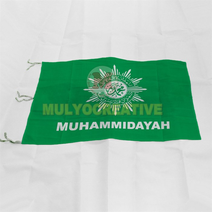 Jual Bendera Ukuran Sedang Besar Logo Muhammadiyah Hijau – pesan name ...