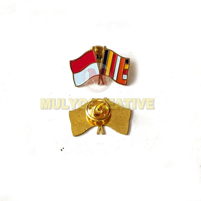 Order Pin Bendera Persahabatan Indonesia Dan Buddhis Cross Flag – pesan ...
