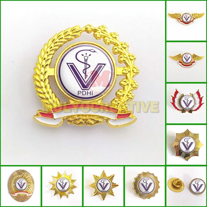 Jual Pin PDHI – Persatuan Dokter Hewan Indonesia – pesan name tag ...