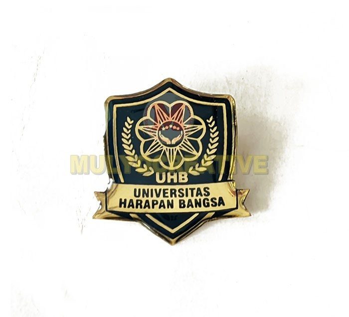Order Pin UHB – Logo Universitas Harapan Bangsa – pesan name tag ...