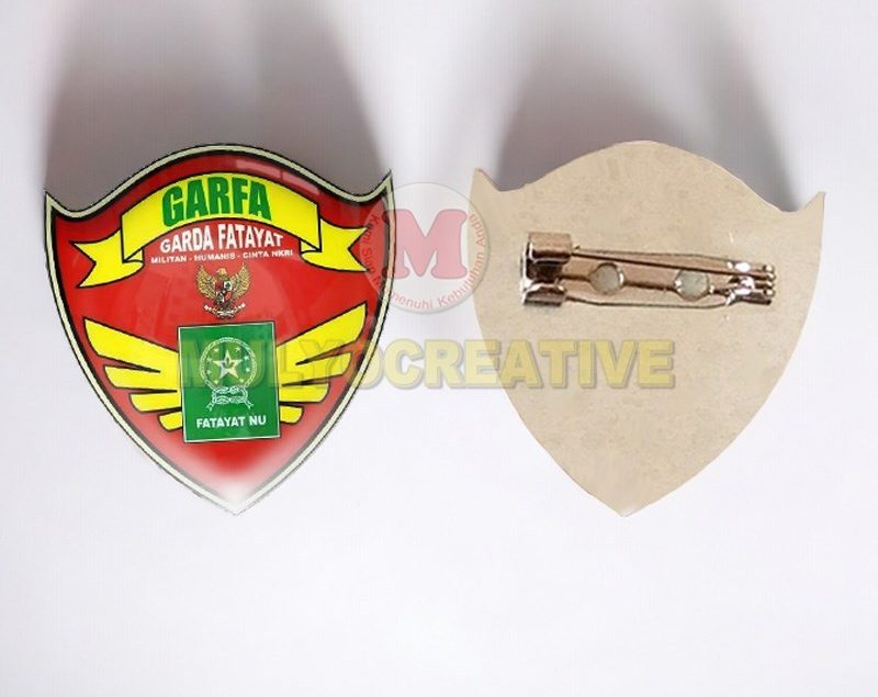 Order Pin Bros Garfa Garda Fatayat NU – pesan name tag lencana pin ...