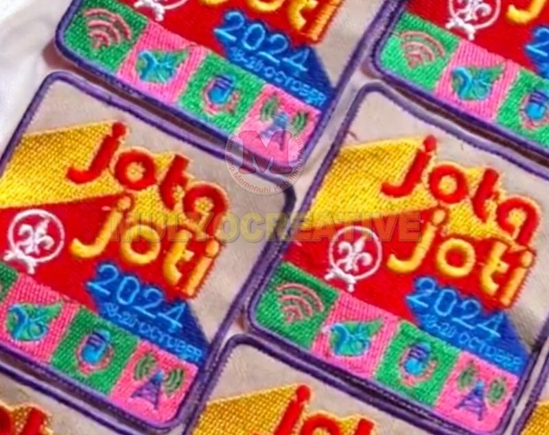 Jual Badge Bordir Jotajoti Pramuka – pesan name tag lencana pin plakat ...