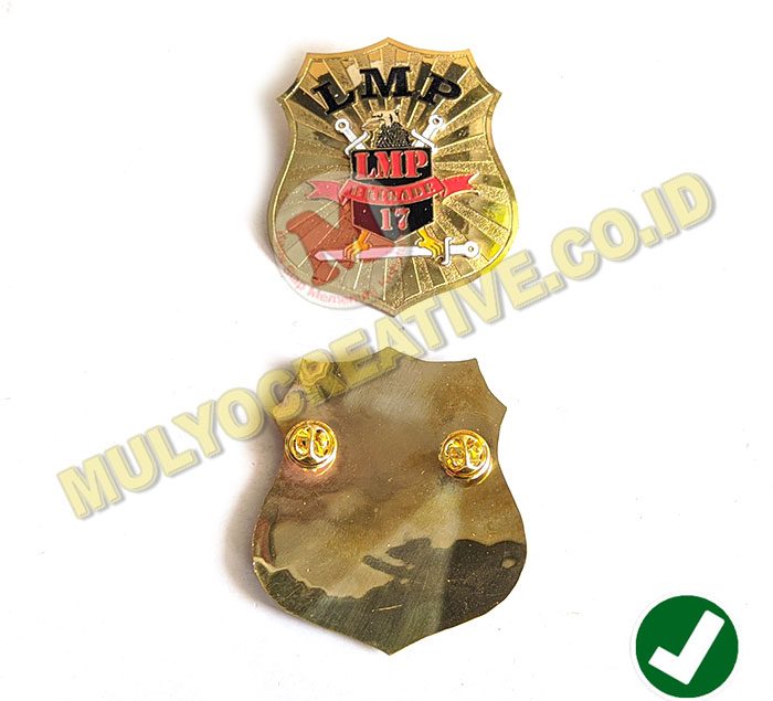 Lencana LMP Lencana Brevet Laskar Merah Putih Model Perisai Murah ...
