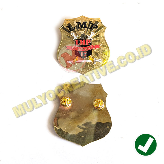 Lencana LMP Lencana Brevet Laskar Merah Putih Model Perisai Murah ...