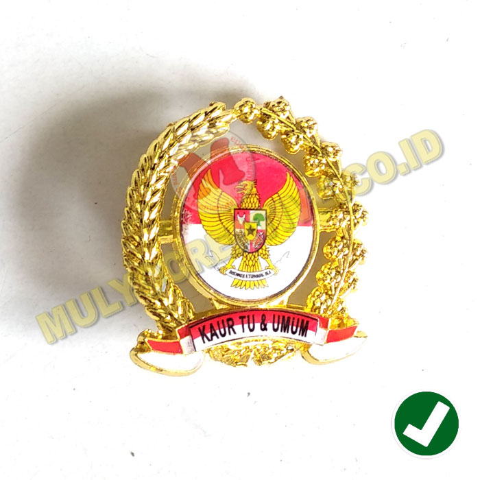 Bros Perangkat Desa Kaur TU & Umum Pin Atribut Kerja Kaur TU & Umum ...