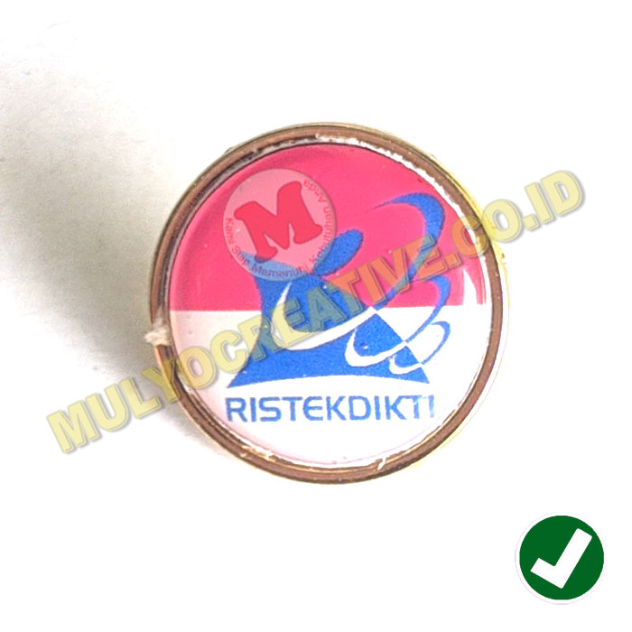 Bros Logo RISTEKDIKTI Model Bulat Pin Kementerian Ristekdikti – pesan ...