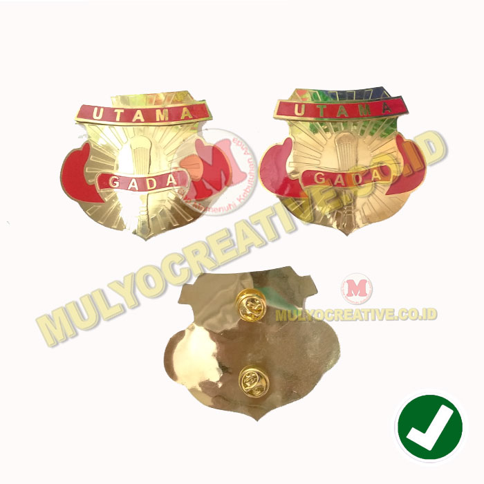 Lencana Satpam Gada Pratama Pin Security Gada Madya Gada Utama Murah ...