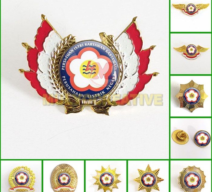 Order Pin PIKK PLN Pin Bros dan Wing Logo PIKK PLN – pesan name tag ...